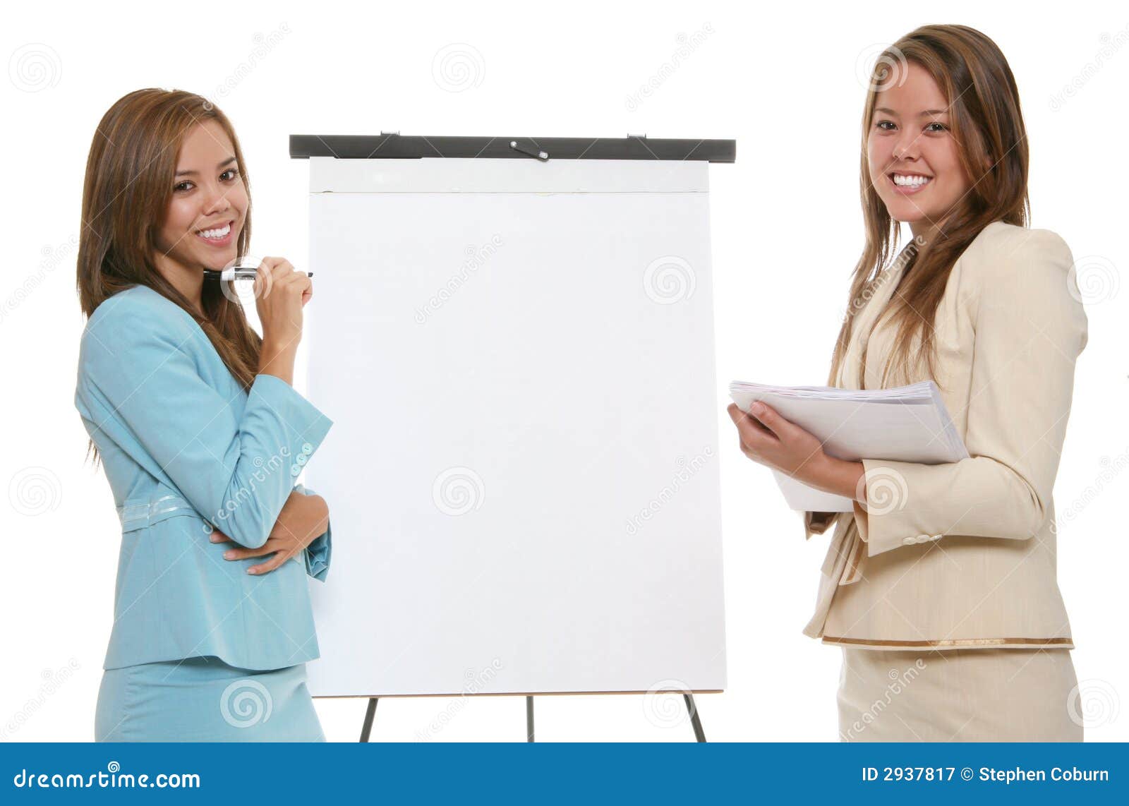 Women Presenting stock image. Image of expressions, family - 2937817