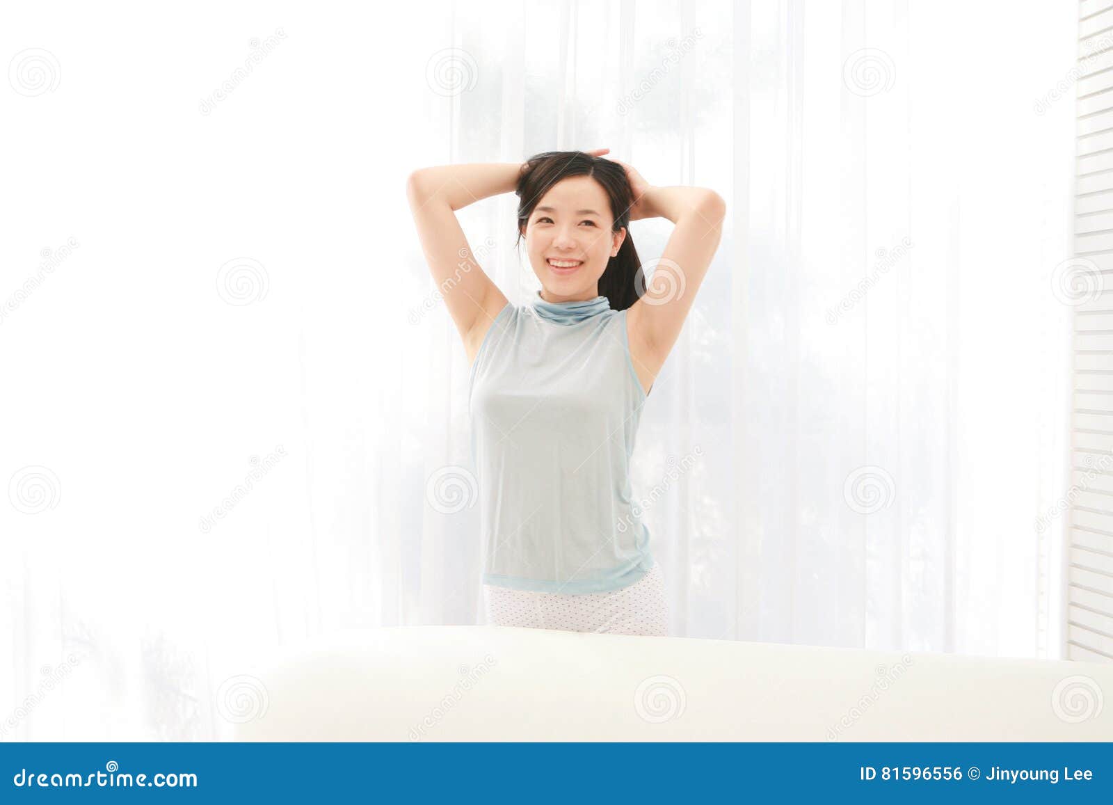 Women and the rest stock photo. Image of fourposter, produce - 81596556