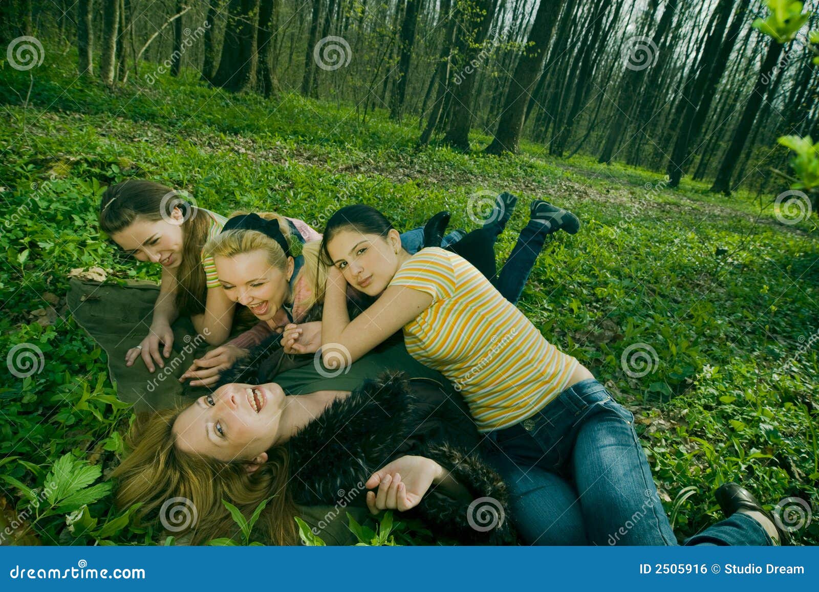 Women resting stock photo. Image of togetherness, outdoors - 2505916