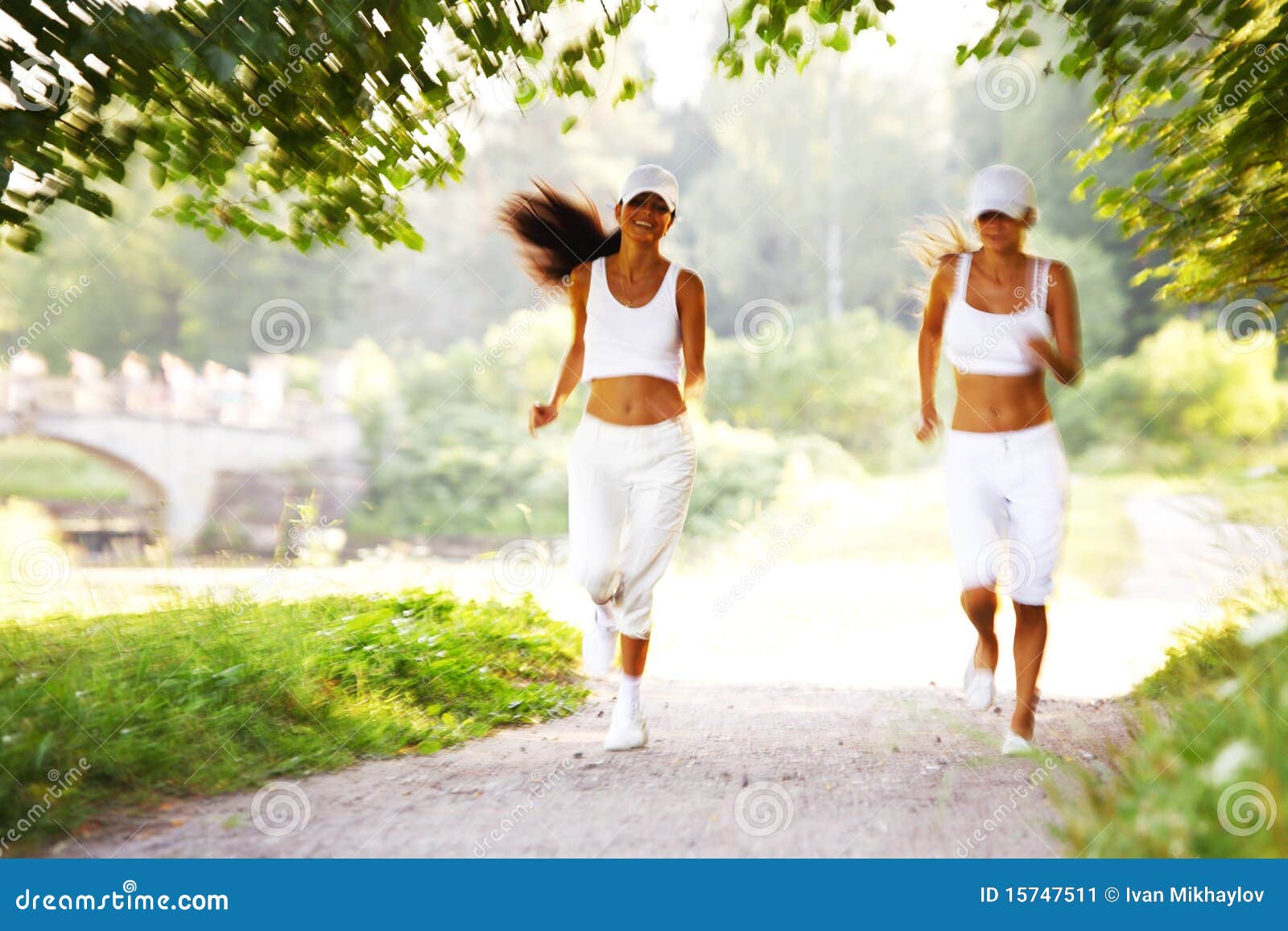 Women run stock image. Image of motion, people, jogging - 15747511