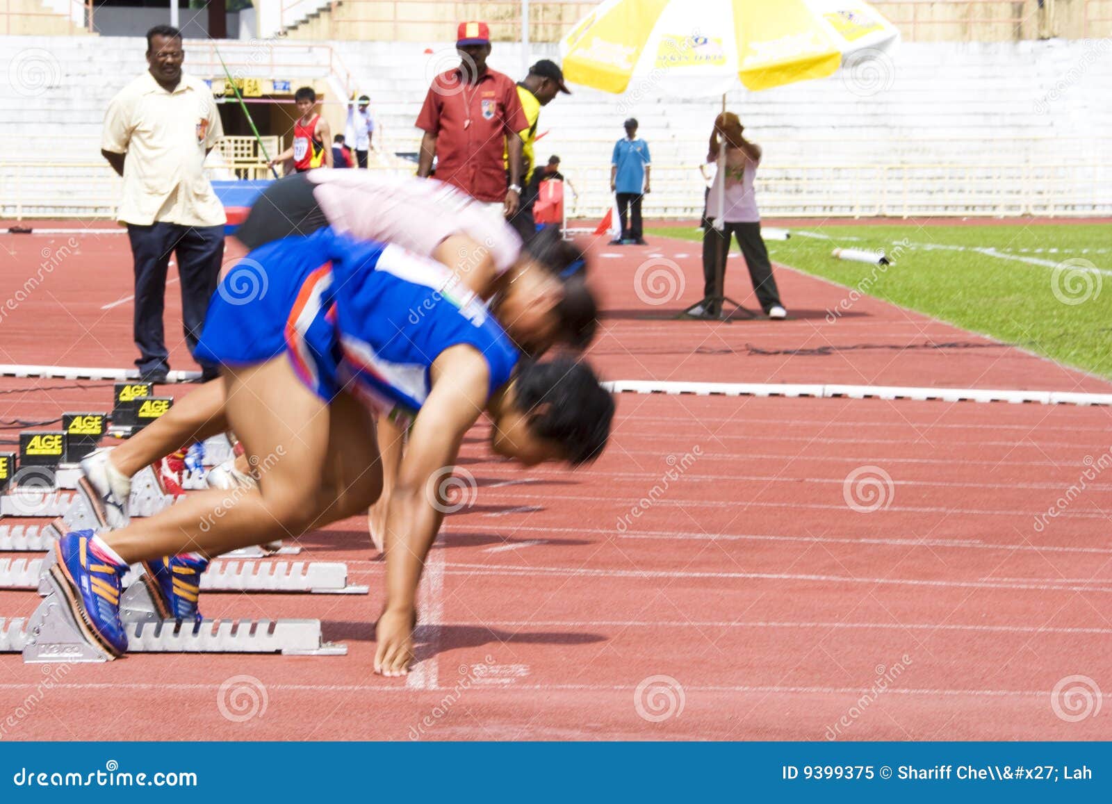 Women S 100 Meters Sprint (Blurred) Editorial Image - Image of speed ...