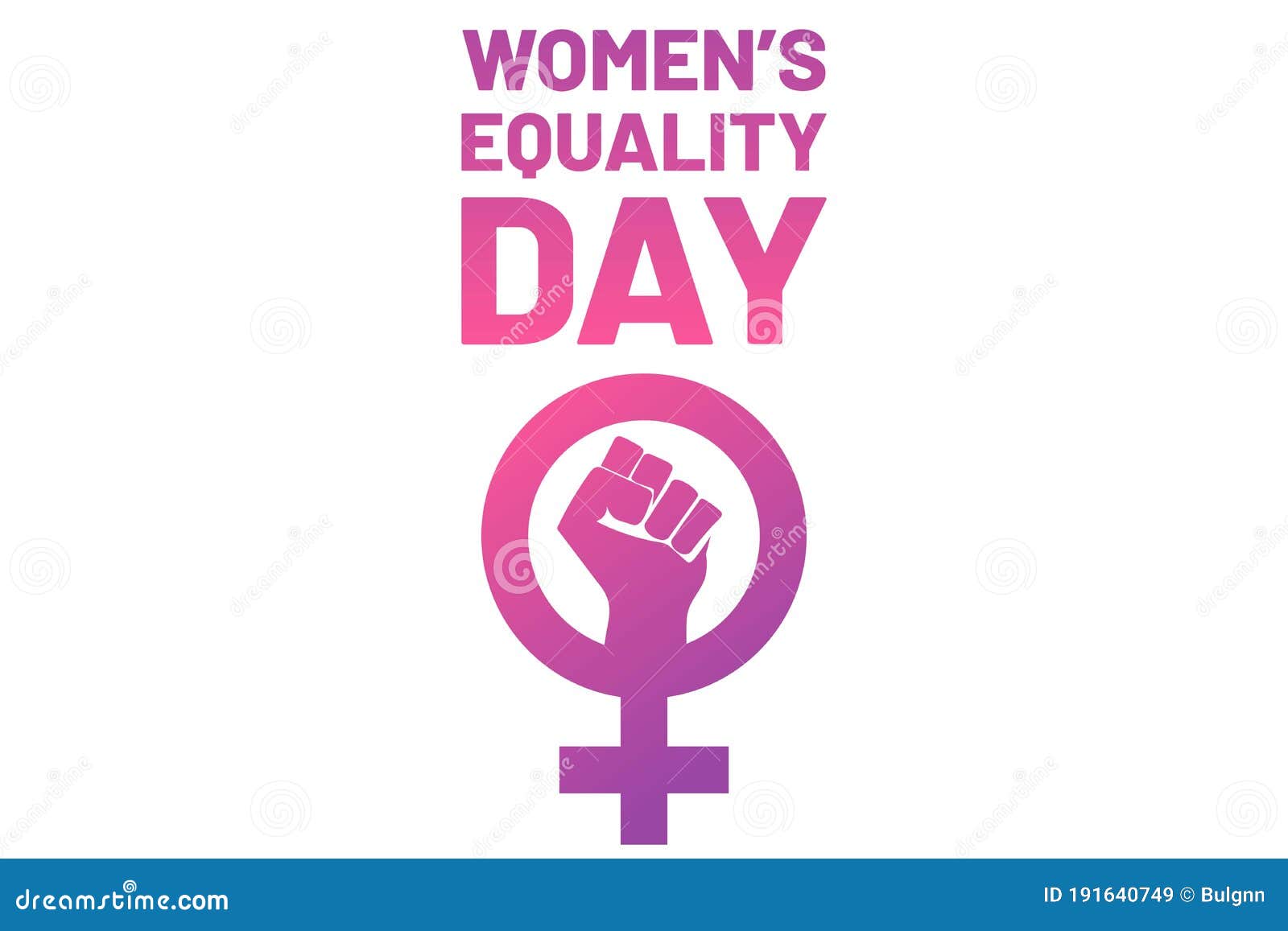 Women`s Equality Day August 26 Holiday Concept Stock Vector
