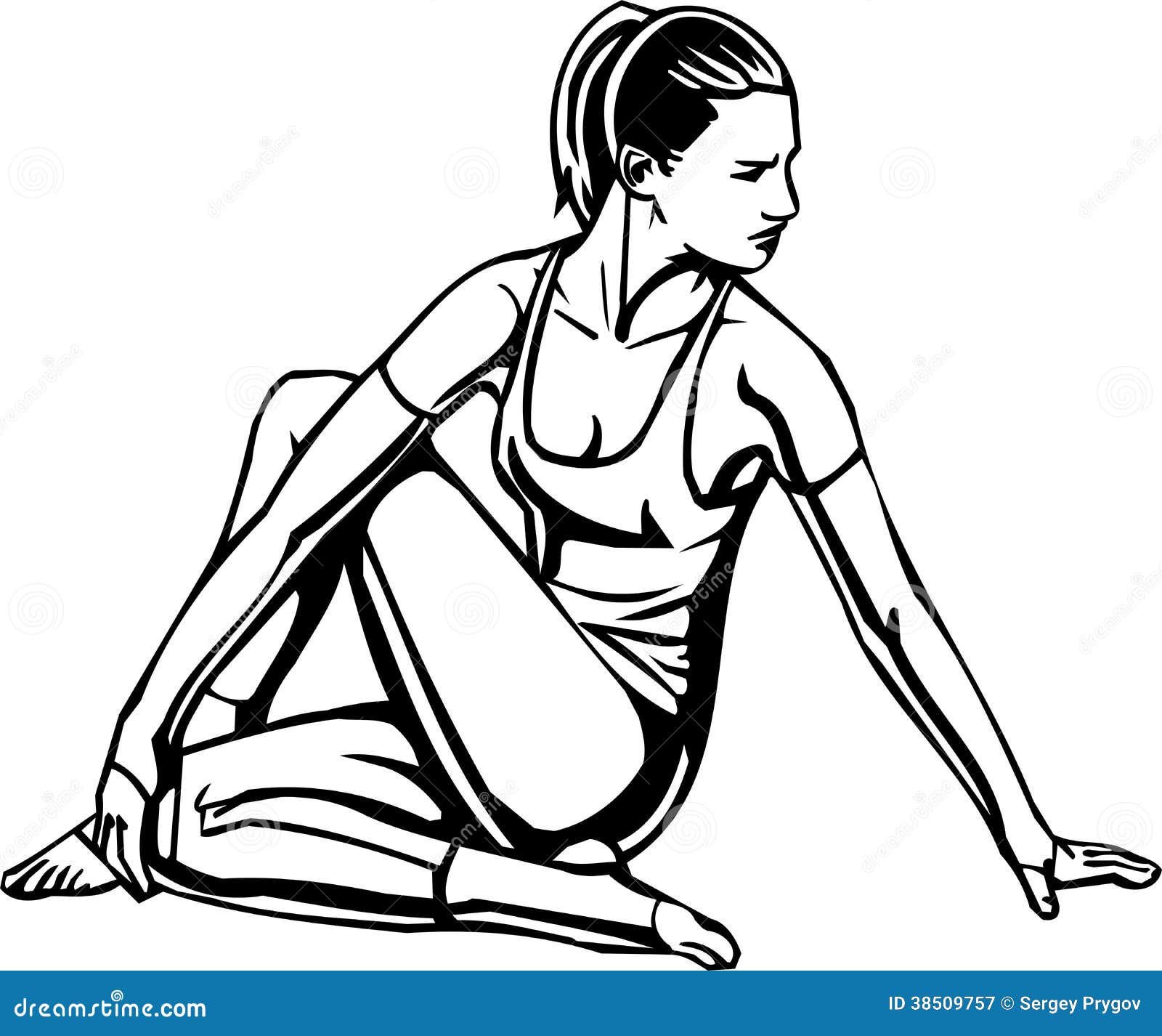 Women S Fitness - Vector Illustration. Stock Vector - Illustration of ...