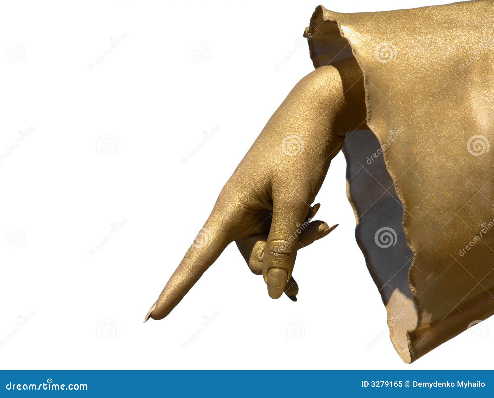 Women s hand pointing down stock image. Image of floor - 3279165