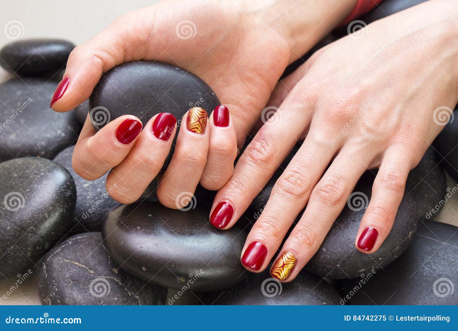 Women`s Hands with a Nice Manicure Stock Image - Image of manicure ...