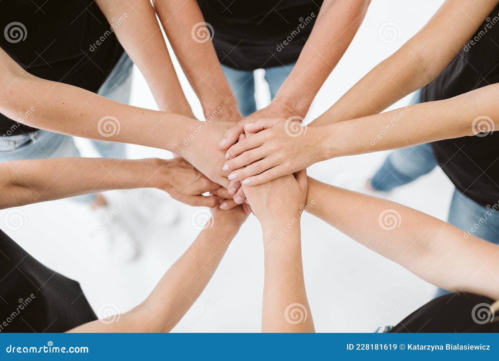 Women`s hands put together stock image. Image of beautiful - 228181619