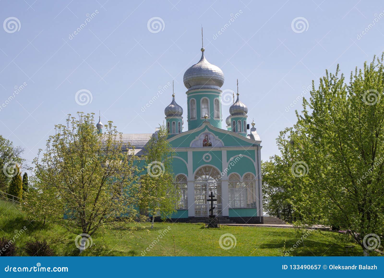 Women`s Orthodox Monastery stock image. Image of monastery - 133490657