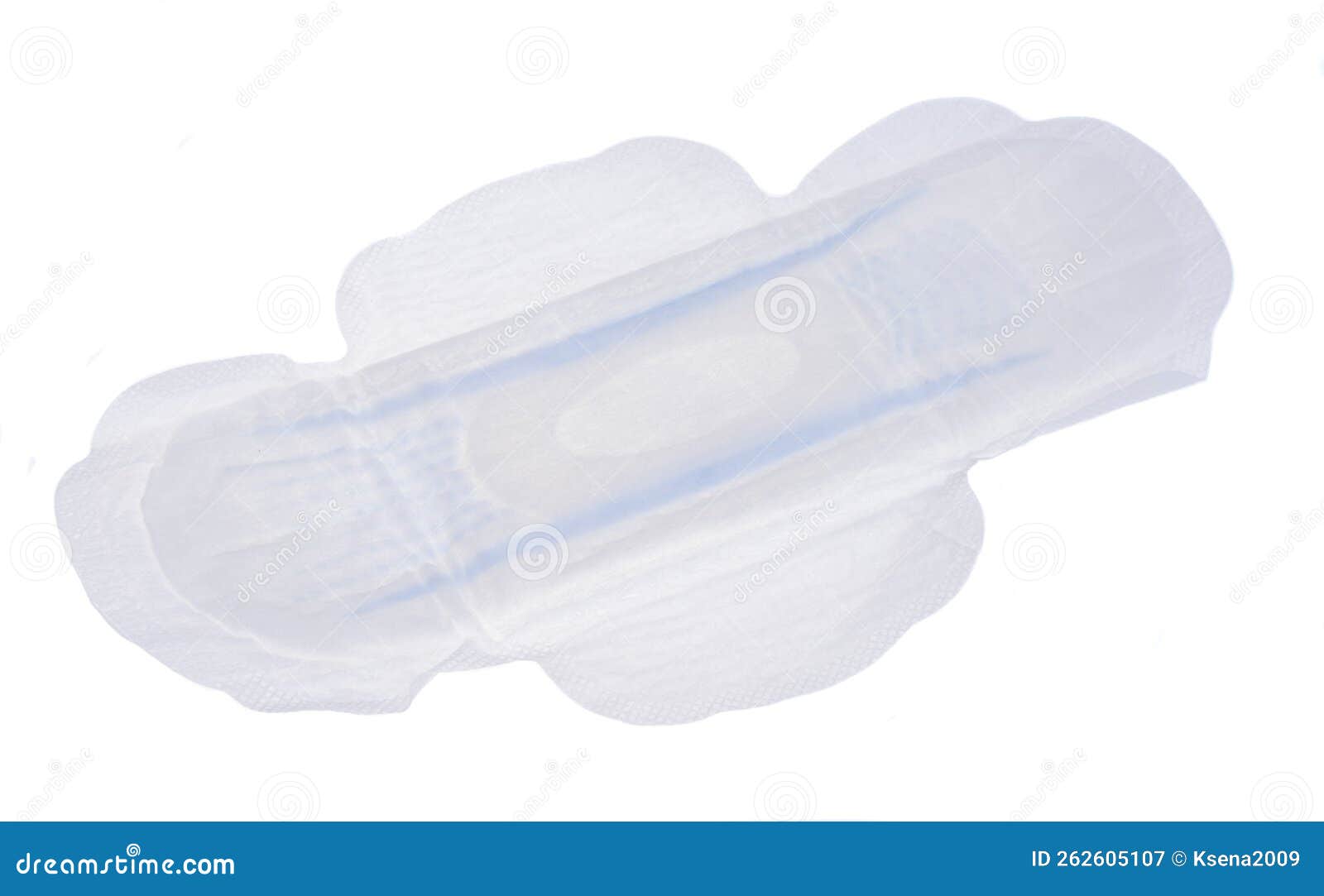 Women`s pads isolated stock image. Image of pads, feminine - 262605107
