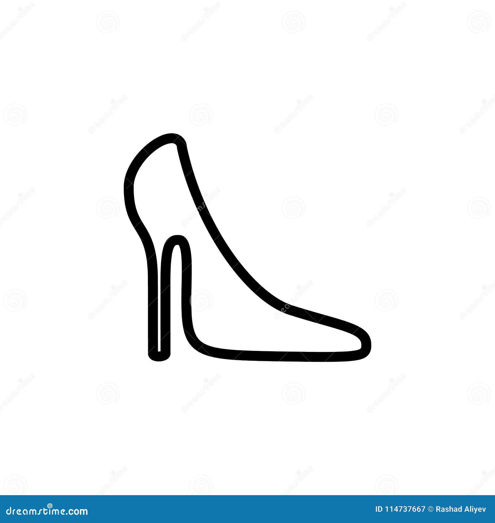 Women S Shoe Icon. Element of Minimalistic Icons for Mobile Concept and ...