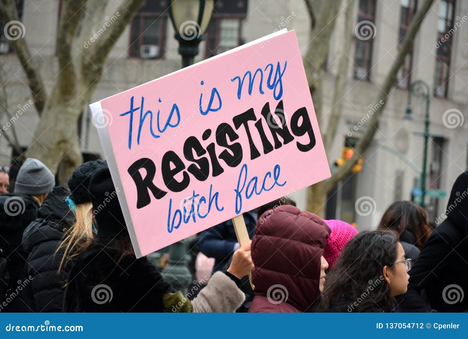 Women`s Unity March New York City Editorial Photography Image Of