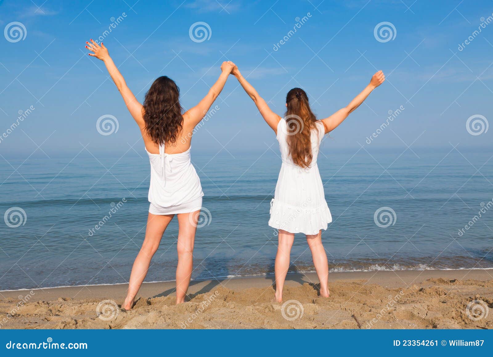 Women at Seaside stock image. Image of perfect, caucasian - 23354261