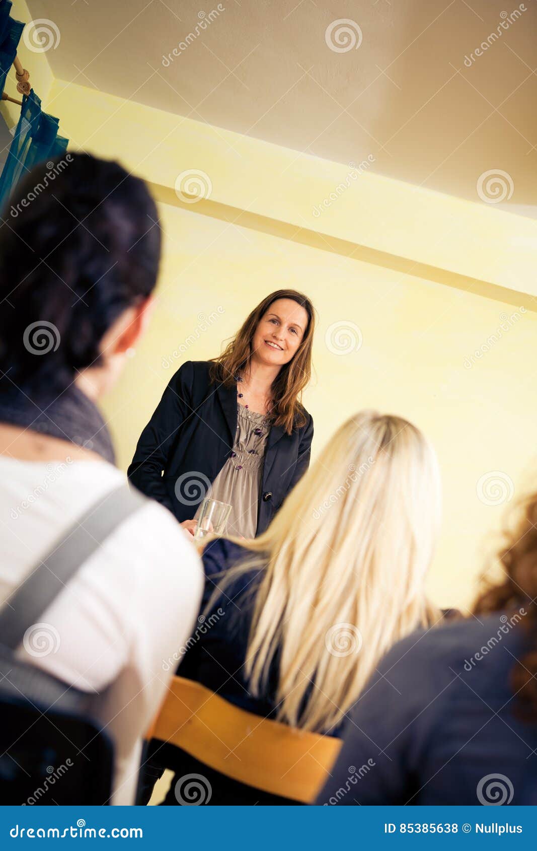 Women only Seminar stock photo. Image of adult, speech - 85385638