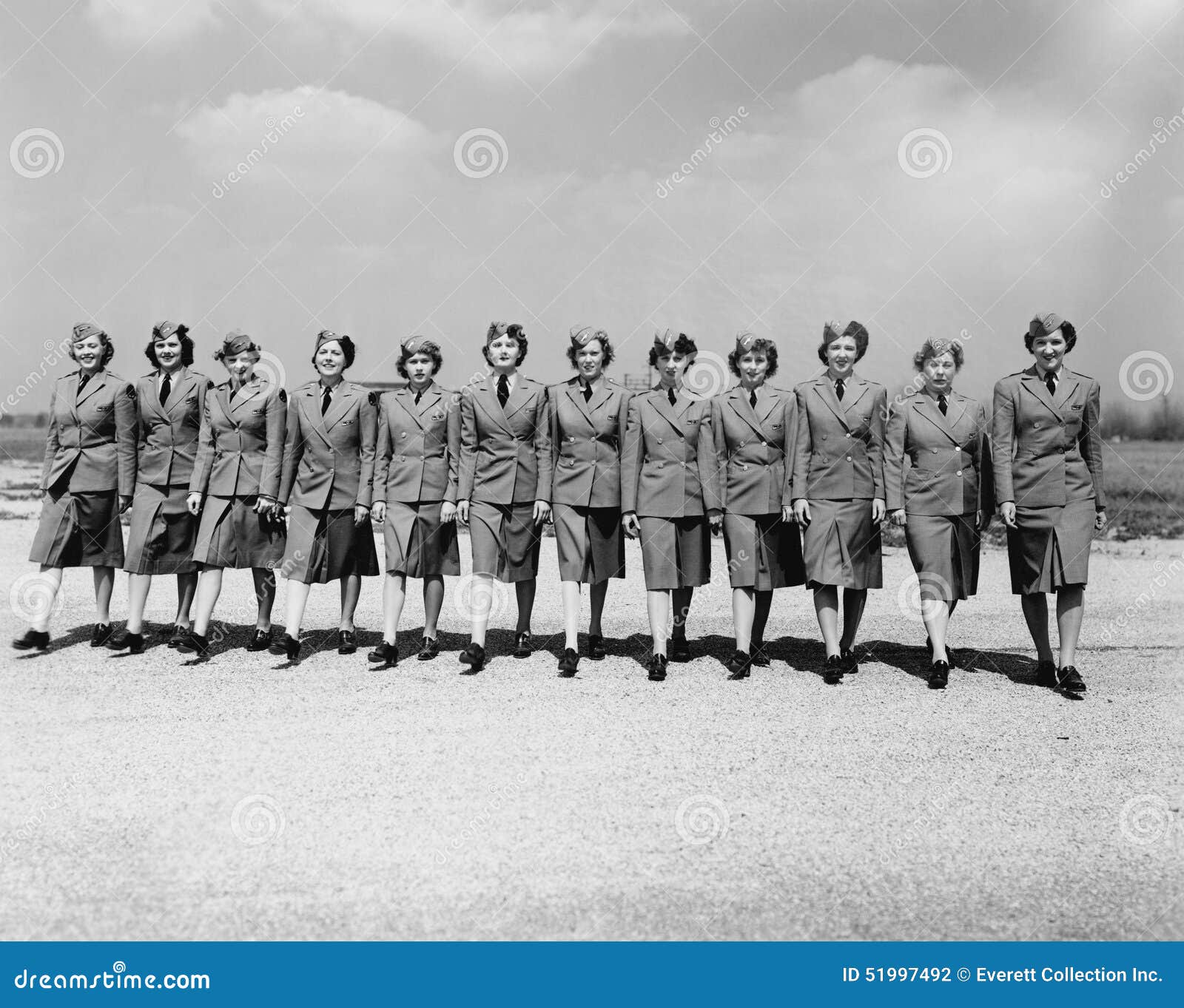 Women Serving Their Country Stock Photo - Image of 19101940, discipline ...