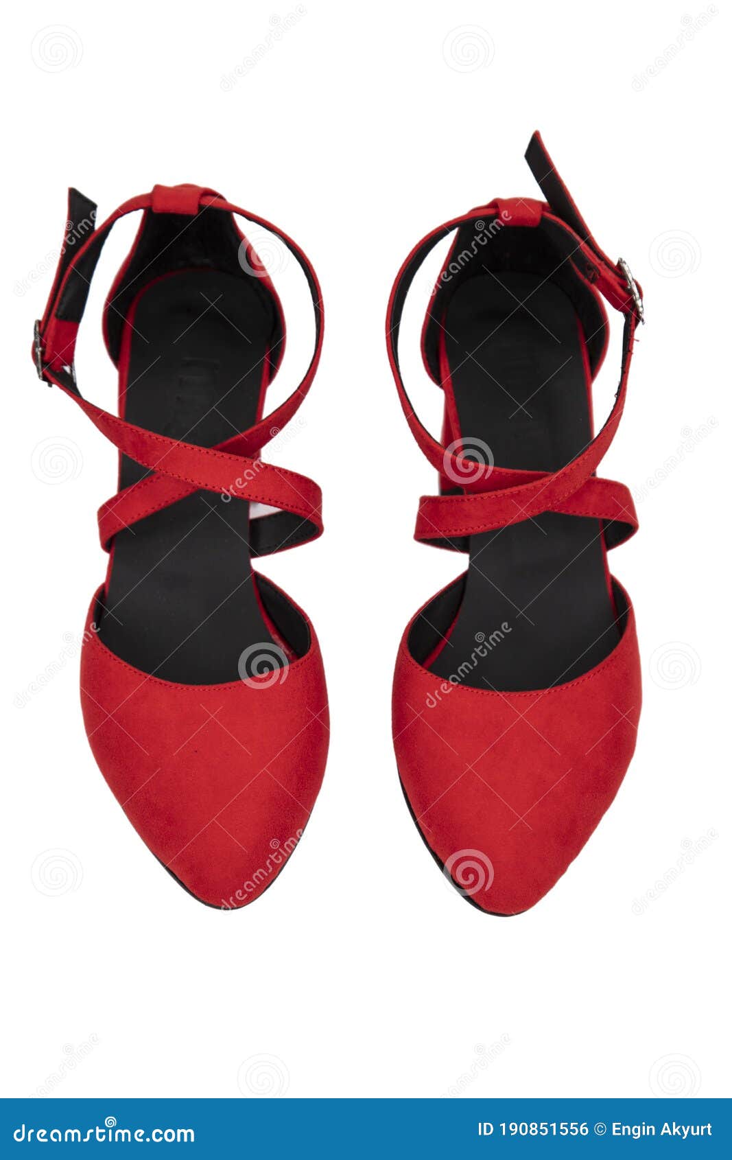 New women red shoes stock photo. Image of style, female - 190851556