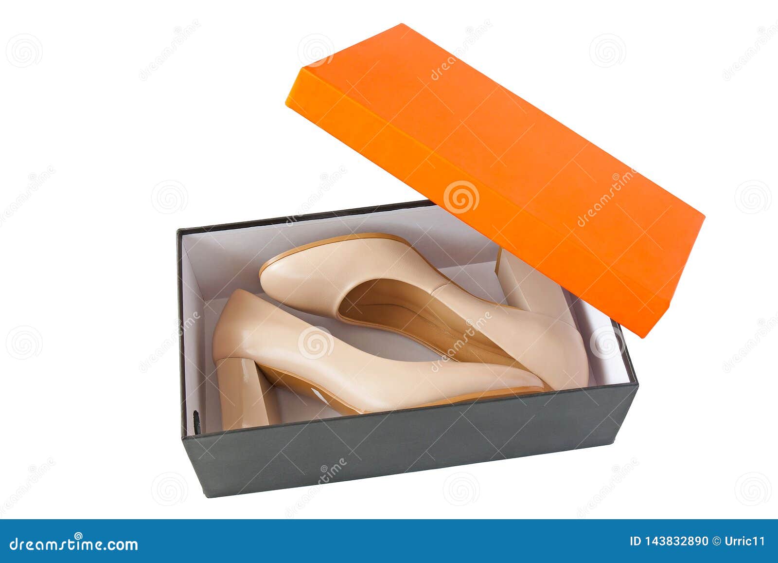 Women shoes in open box stock photo. Image of women - 143832890