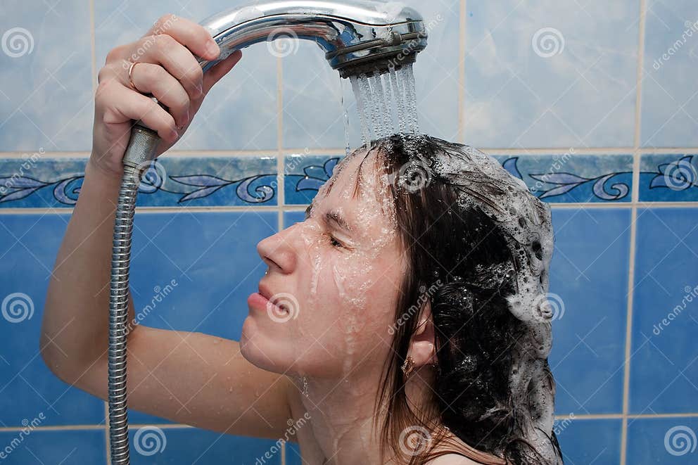 Women in shower stock image. Image of adult, lifestyle - 11319043