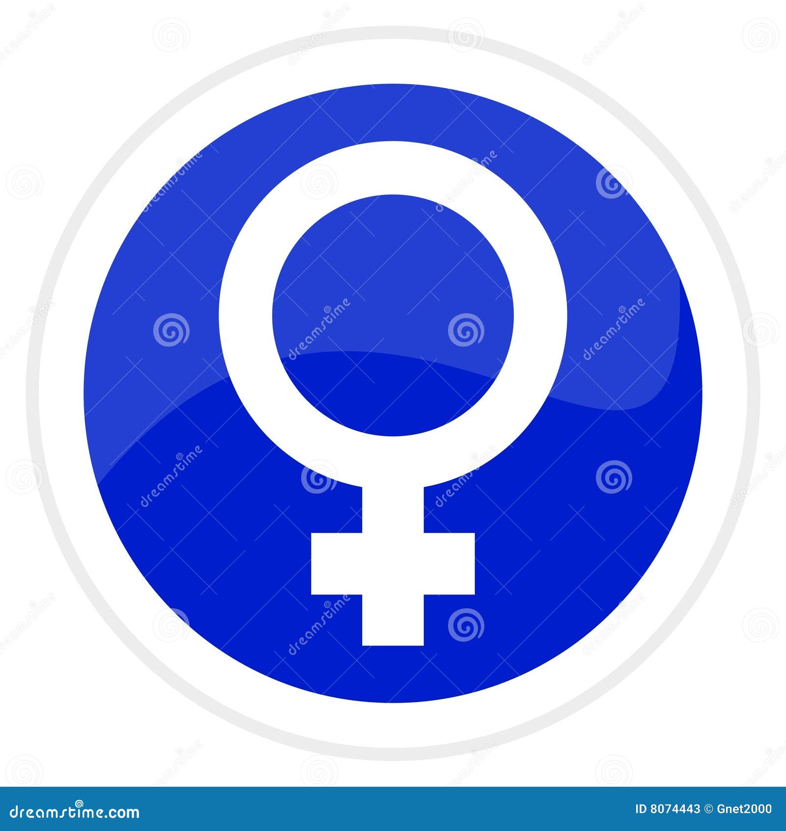 Women sign stock vector. Illustration of aqua, push, human - 8074443