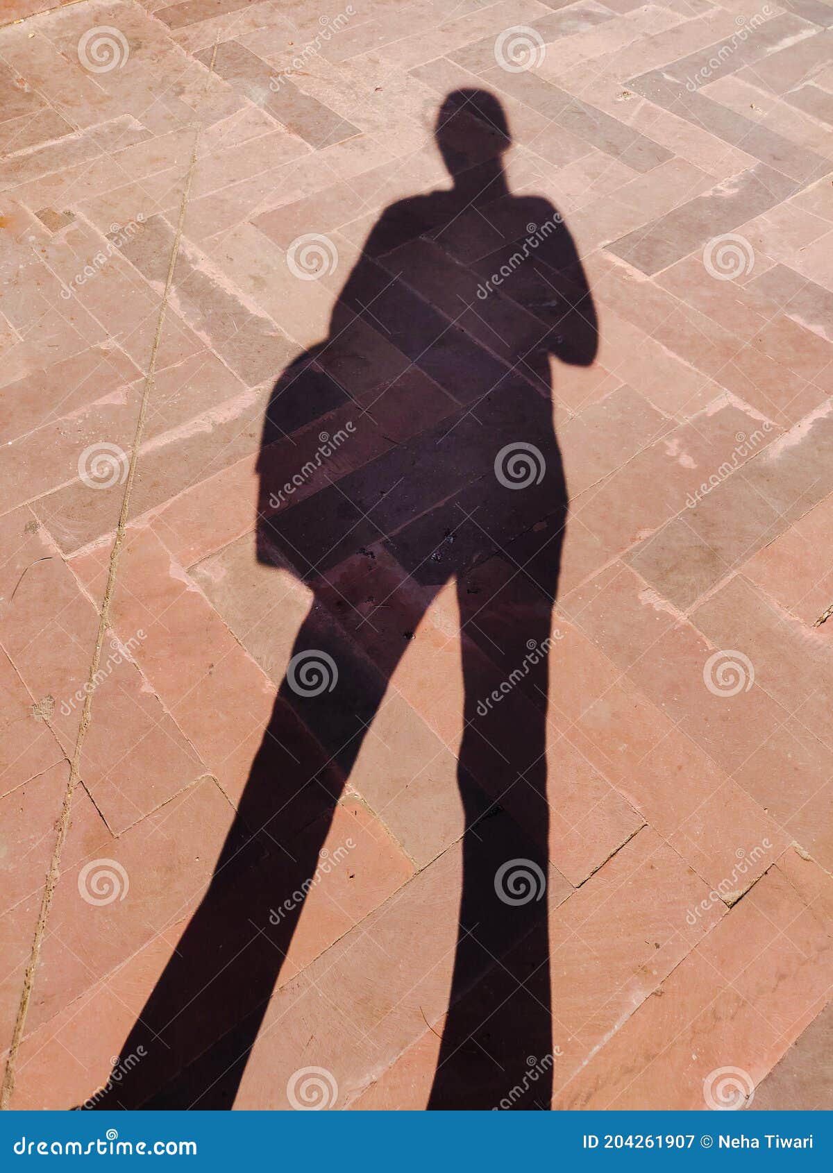 Women Silhouette Shadow Human Being Standing Background Abstract Stock ...