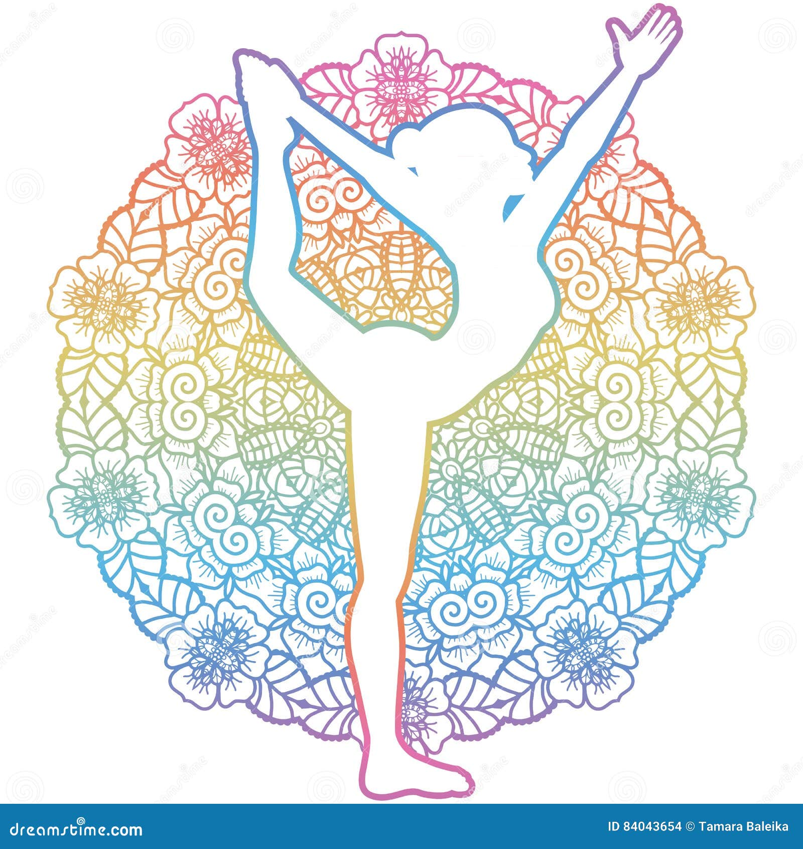 Women Silhouette. Uttanasana, Forward Fold Yoga Pose Stock Vector ...