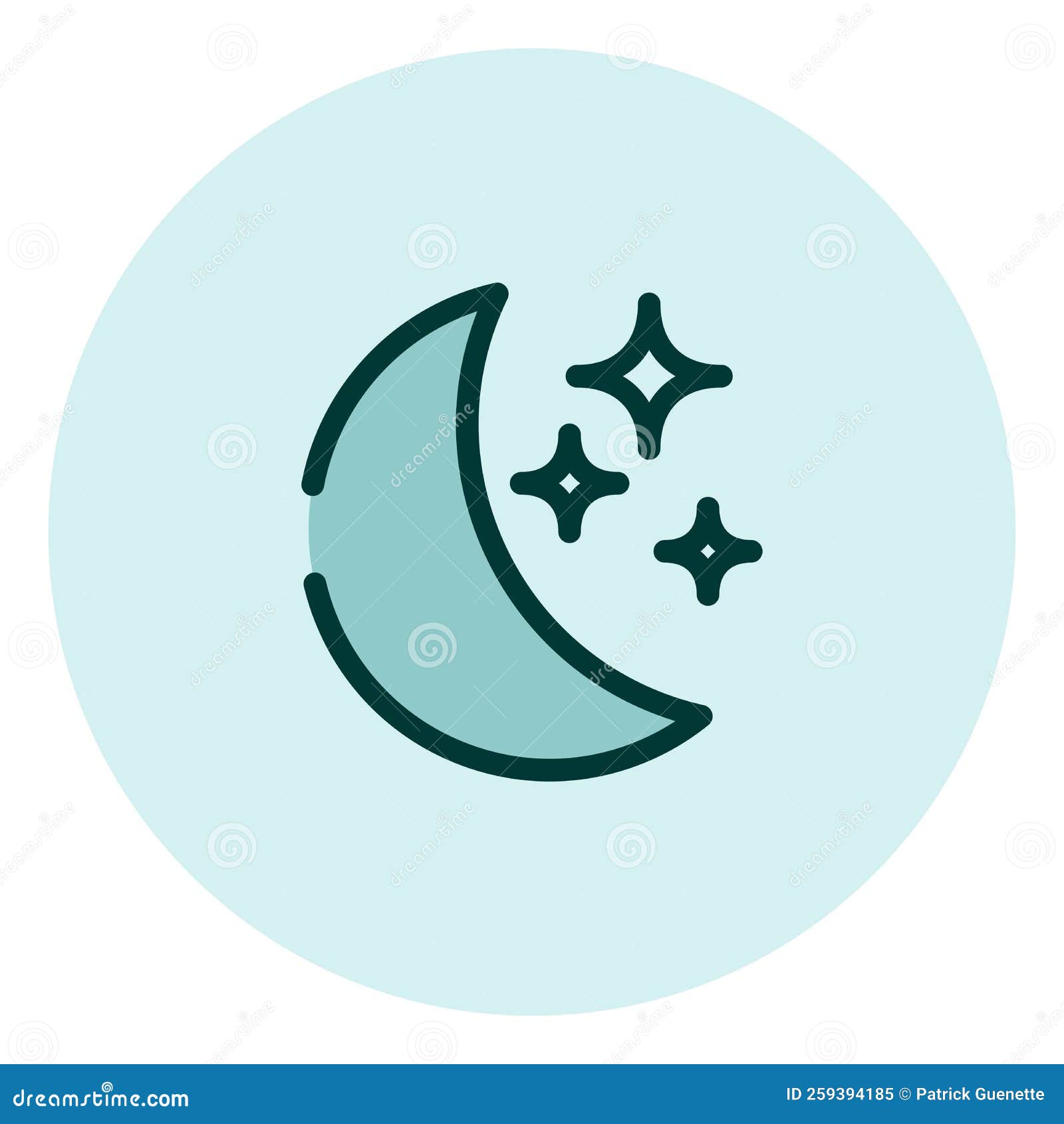 Women sleep, icon stock vector. Illustration of sleep - 259394185