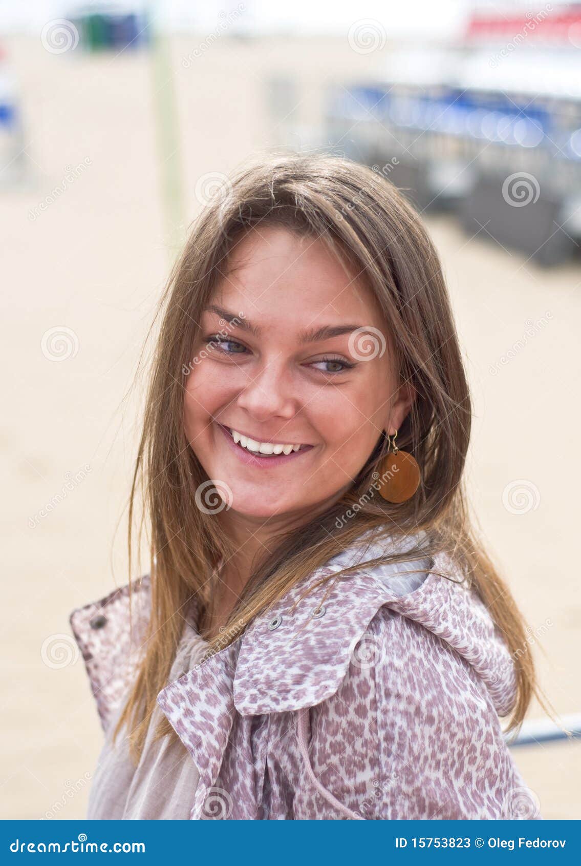 Women smiling stock image. Image of view, cloak, female - 15753823