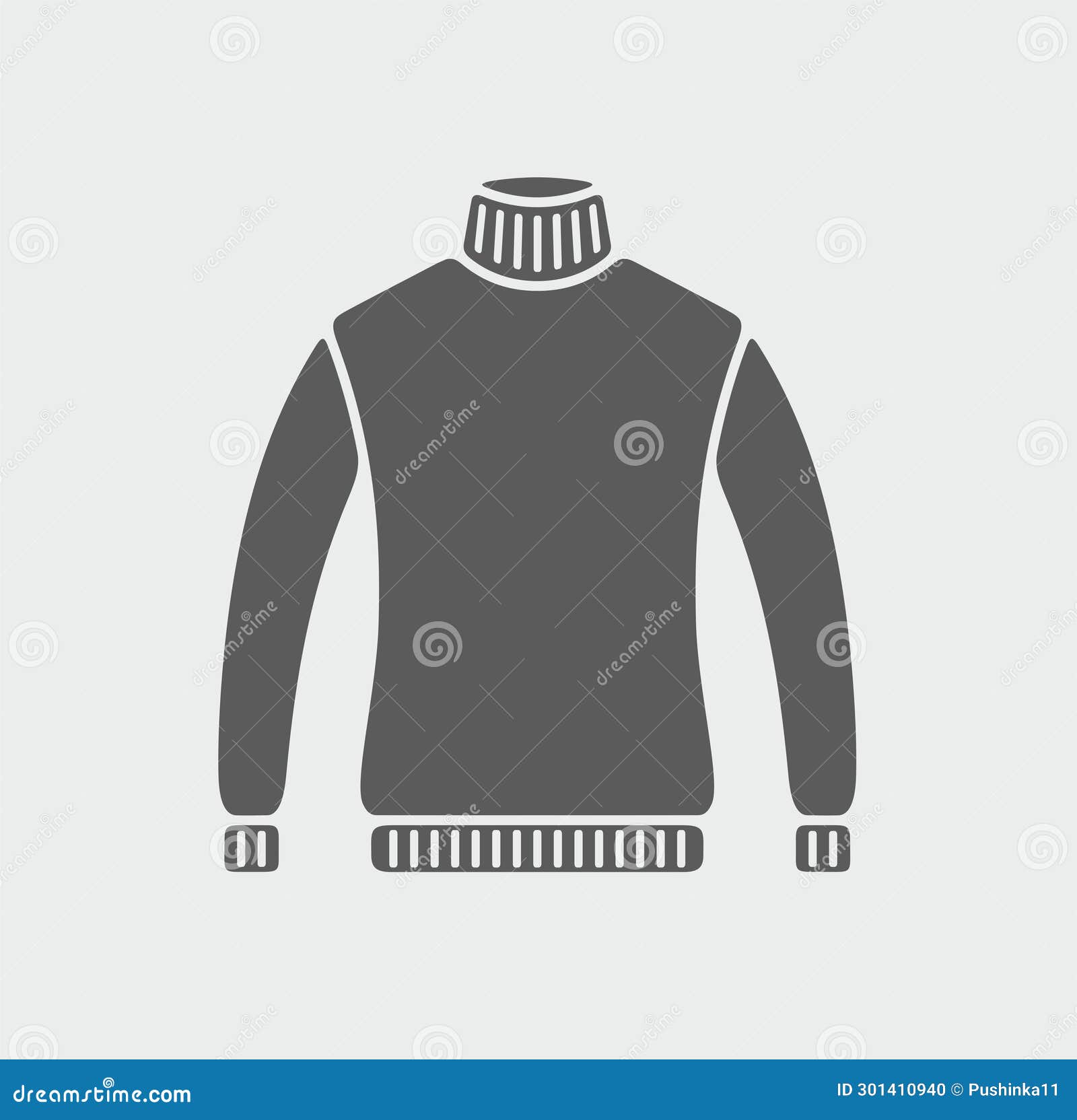 Women Solid Sweater Icon on a Background. Black Symbol Sign Stock ...