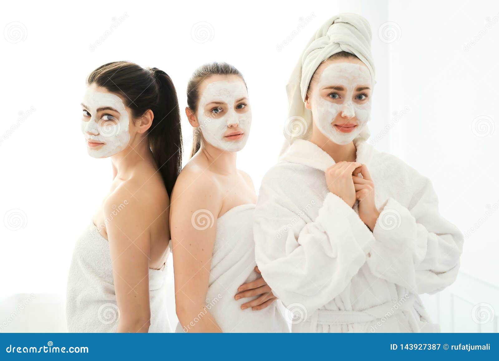 Women in spa stock image. Image of cleanse, daytime - 143927387