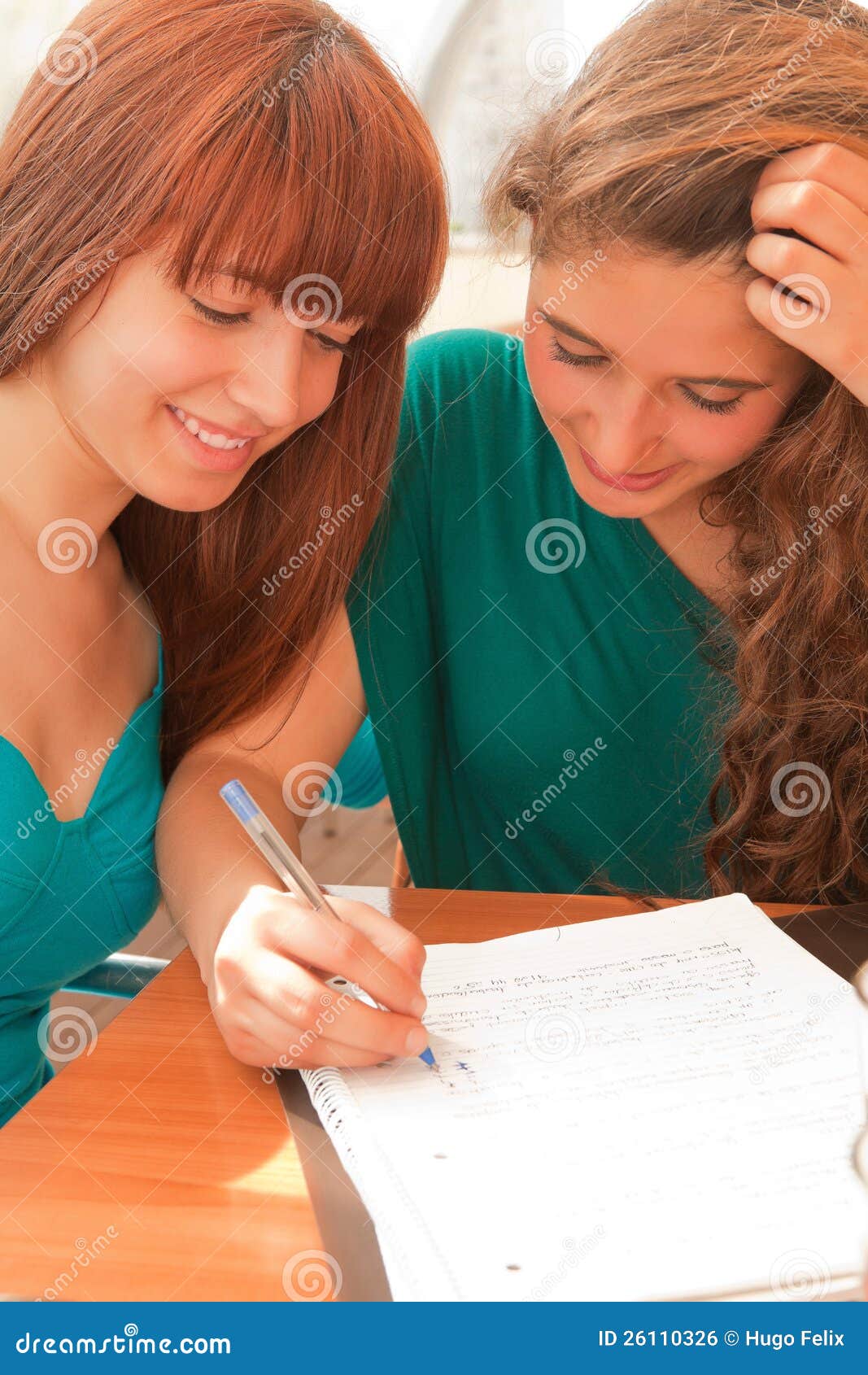 Women studying stock photo. Image of learning, caucasian - 26110326