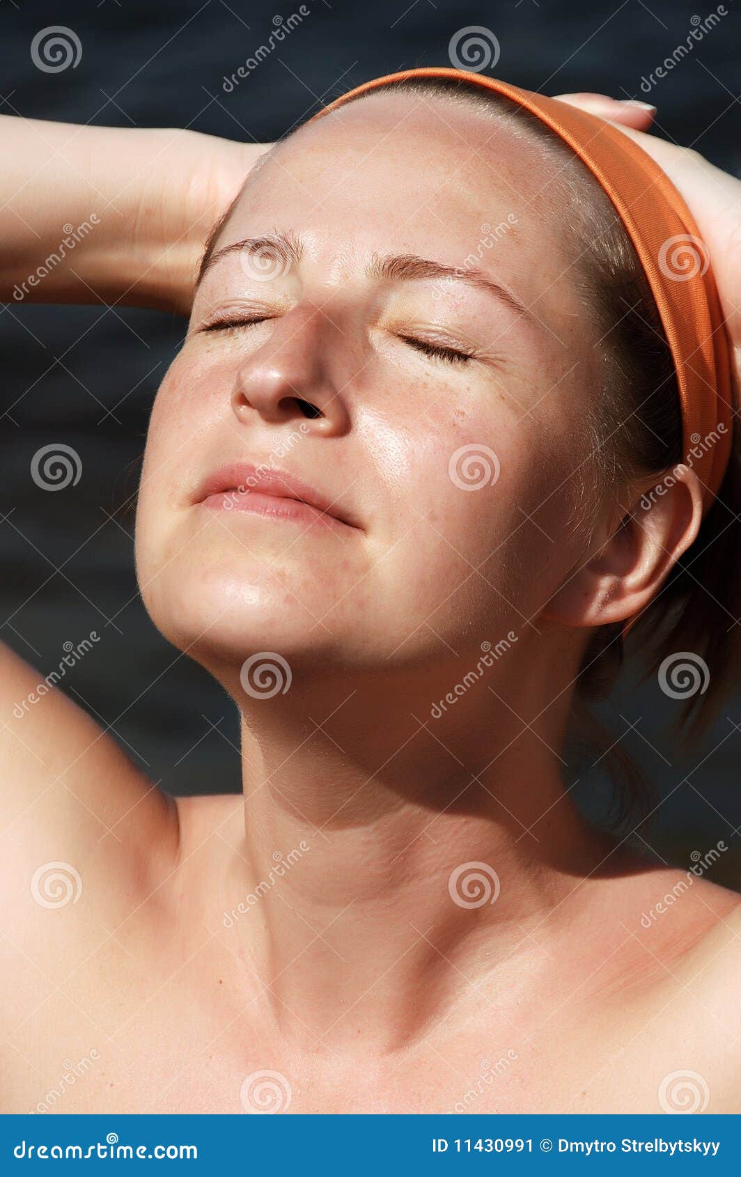 Women and sun stock image. Image of fine, close, hair - 11430991