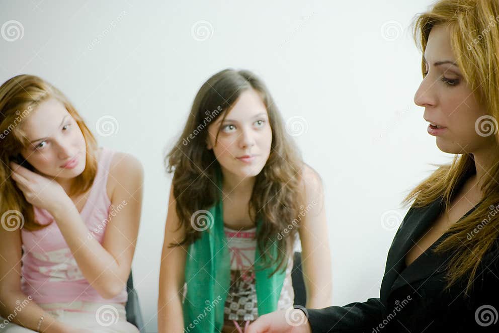 Women talking stock photo. Image of female, listening - 2500240