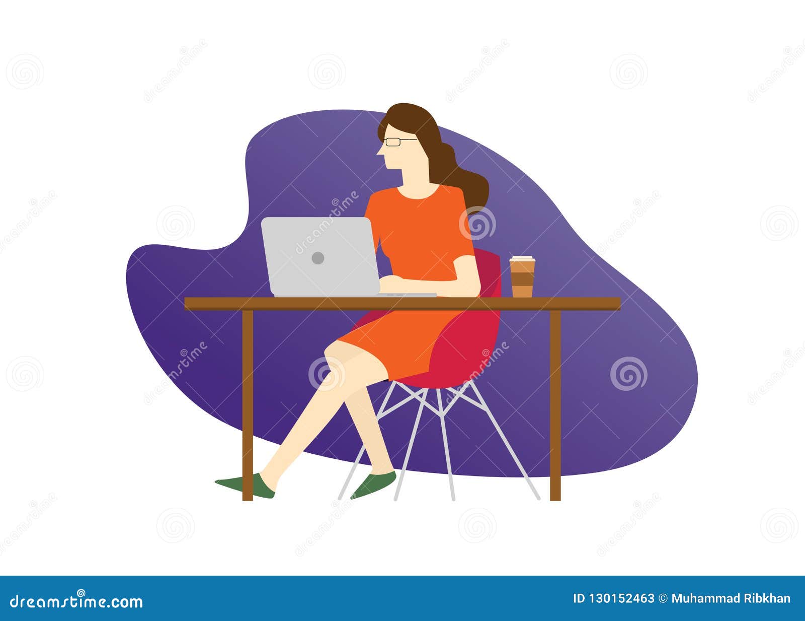 Person Programmer Working On Laptop With Program Code On Screen Coding And Programming Vector