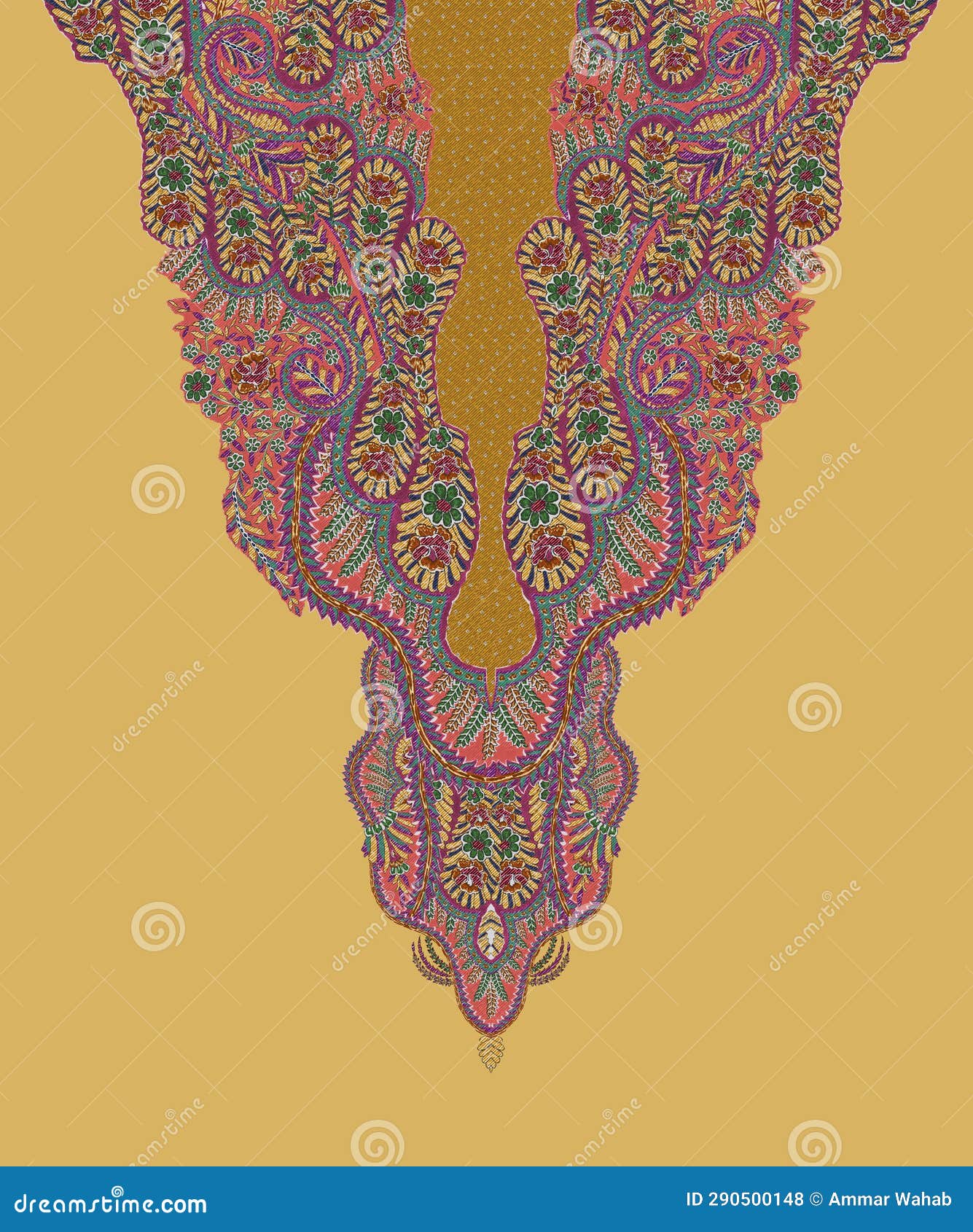 Women Textile Pattern Design Linen Stock Photo - Image of front ...