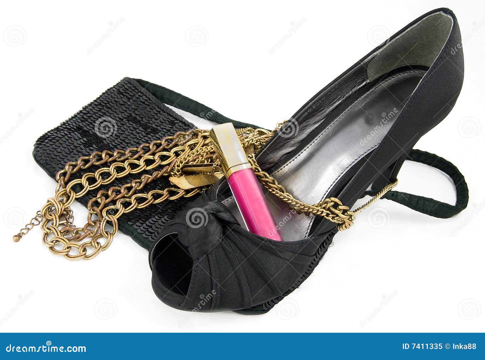 Women things stock image. Image of necklace, woman, sequin - 7411335