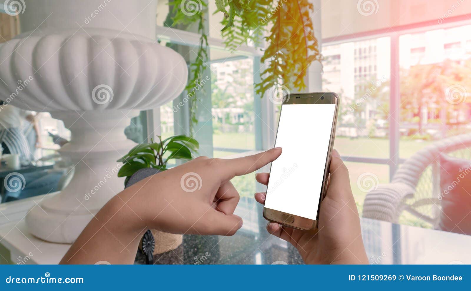 Women are Touching a Smartphone Stock Image - Image of girl, cellphone ...