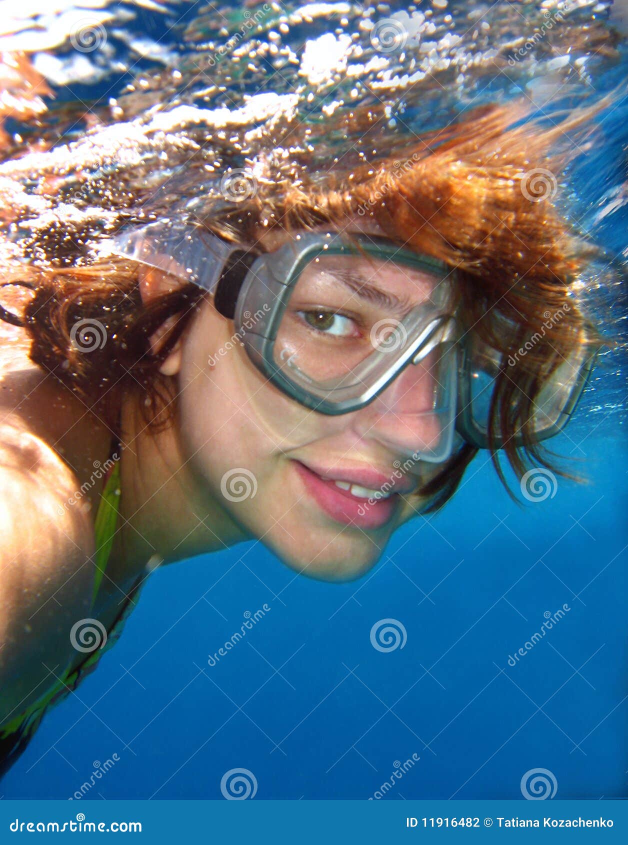 Women underwater portrait stock photo. Image of holiday - 11916482