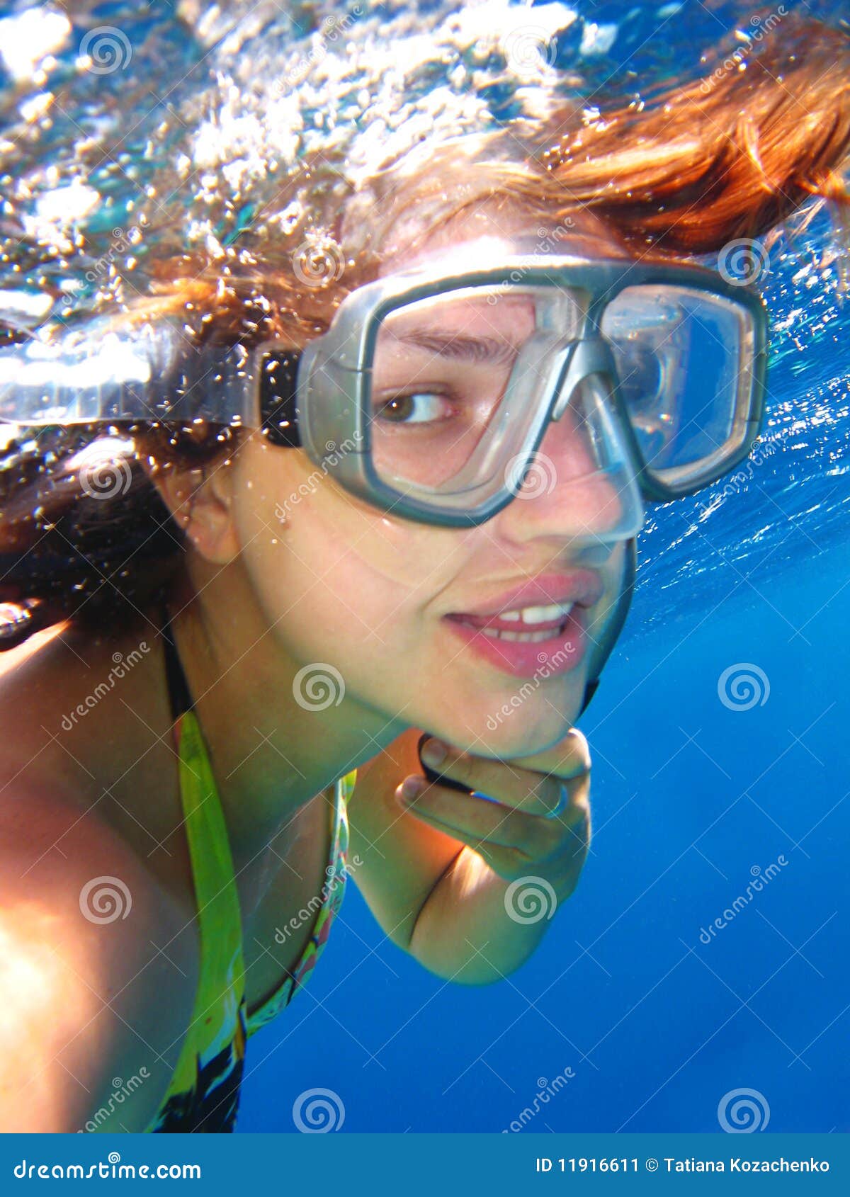 Women underwater portrait stock image. Image of activity - 11916611