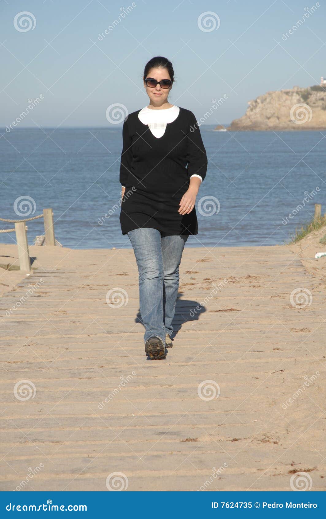 Women walking stock image. Image of people, outdoors, leaves - 7624735
