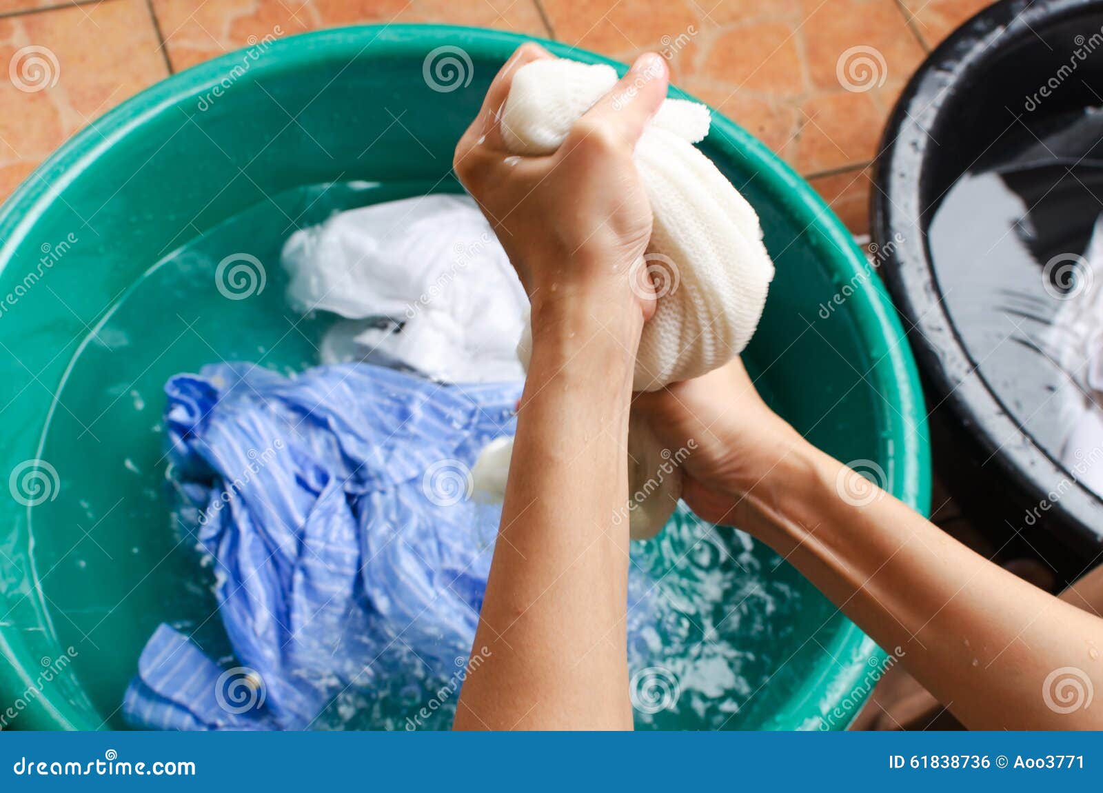 Women washing clothes stock photo. Image of woman, washing - 61838736
