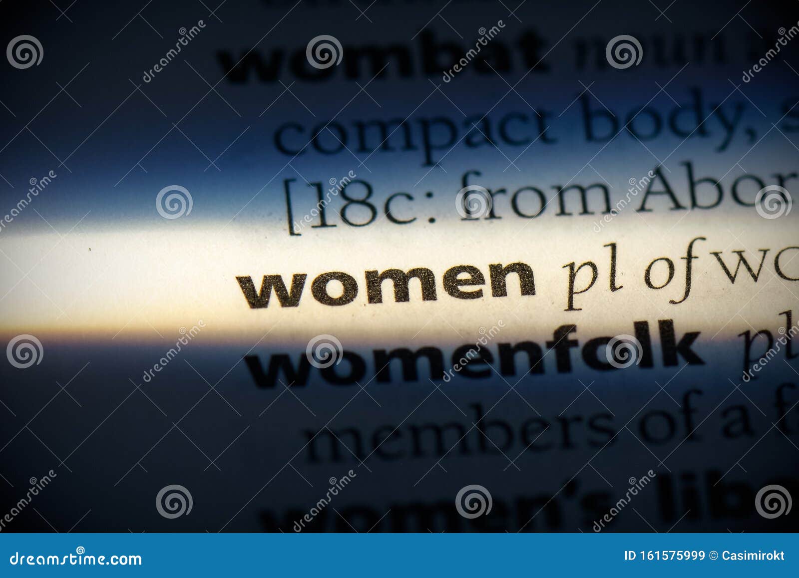 Women stock image. Image of highlight, highlighted, dictionary - 161575999