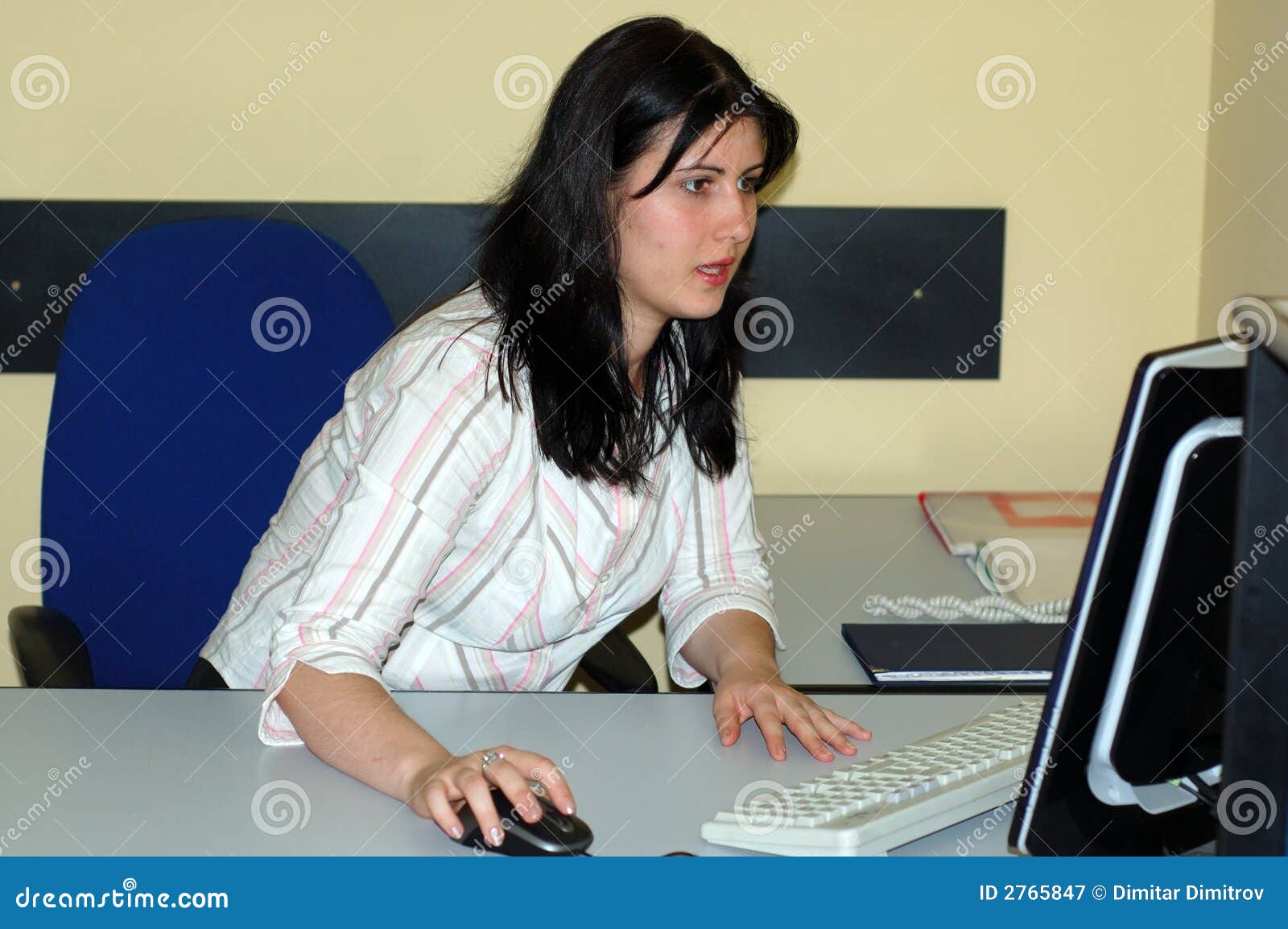 Women working in office stock image. Image of occupation - 2765847