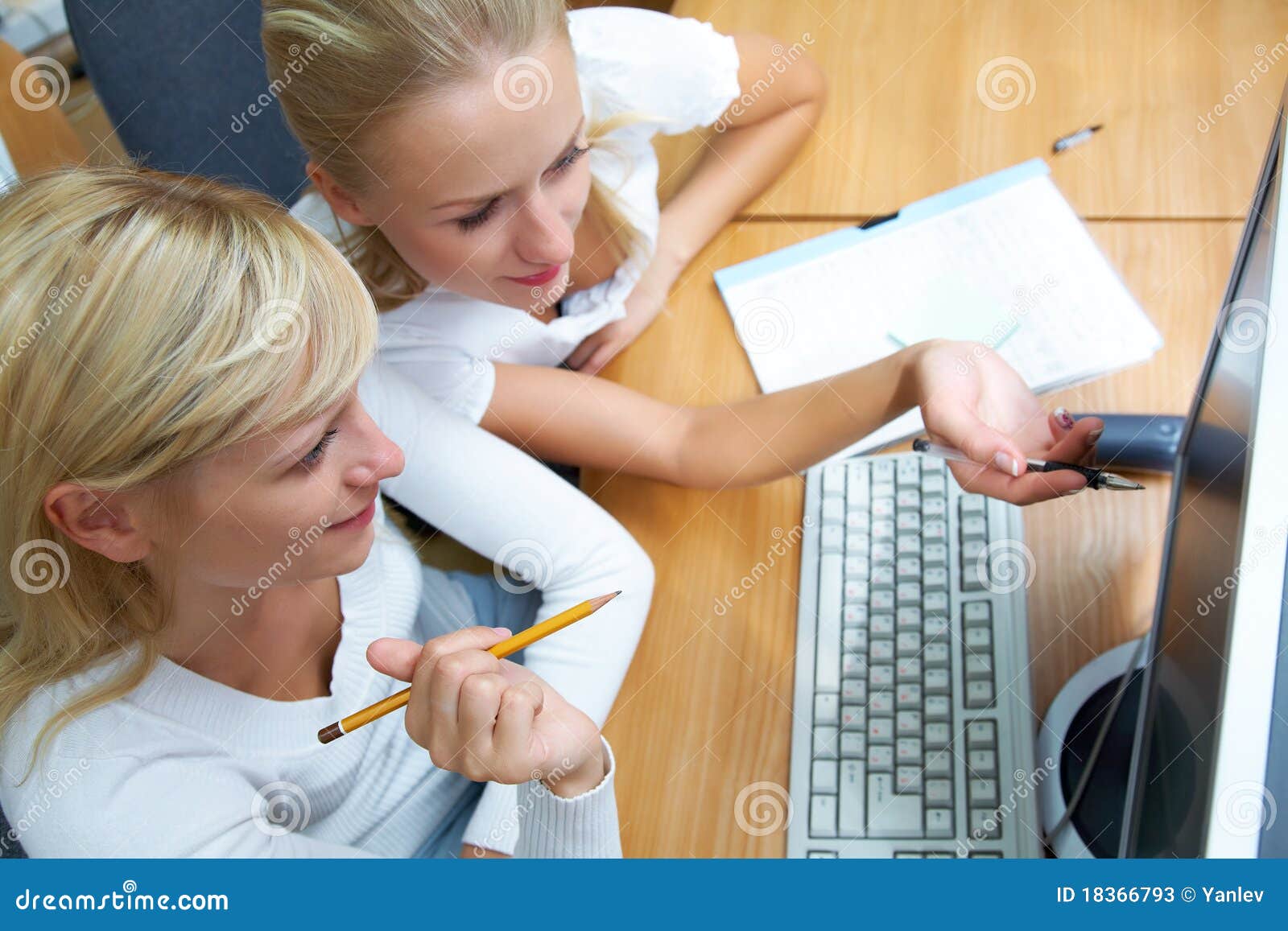 Women in the workplace stock image. Image of career, employment - 18366793