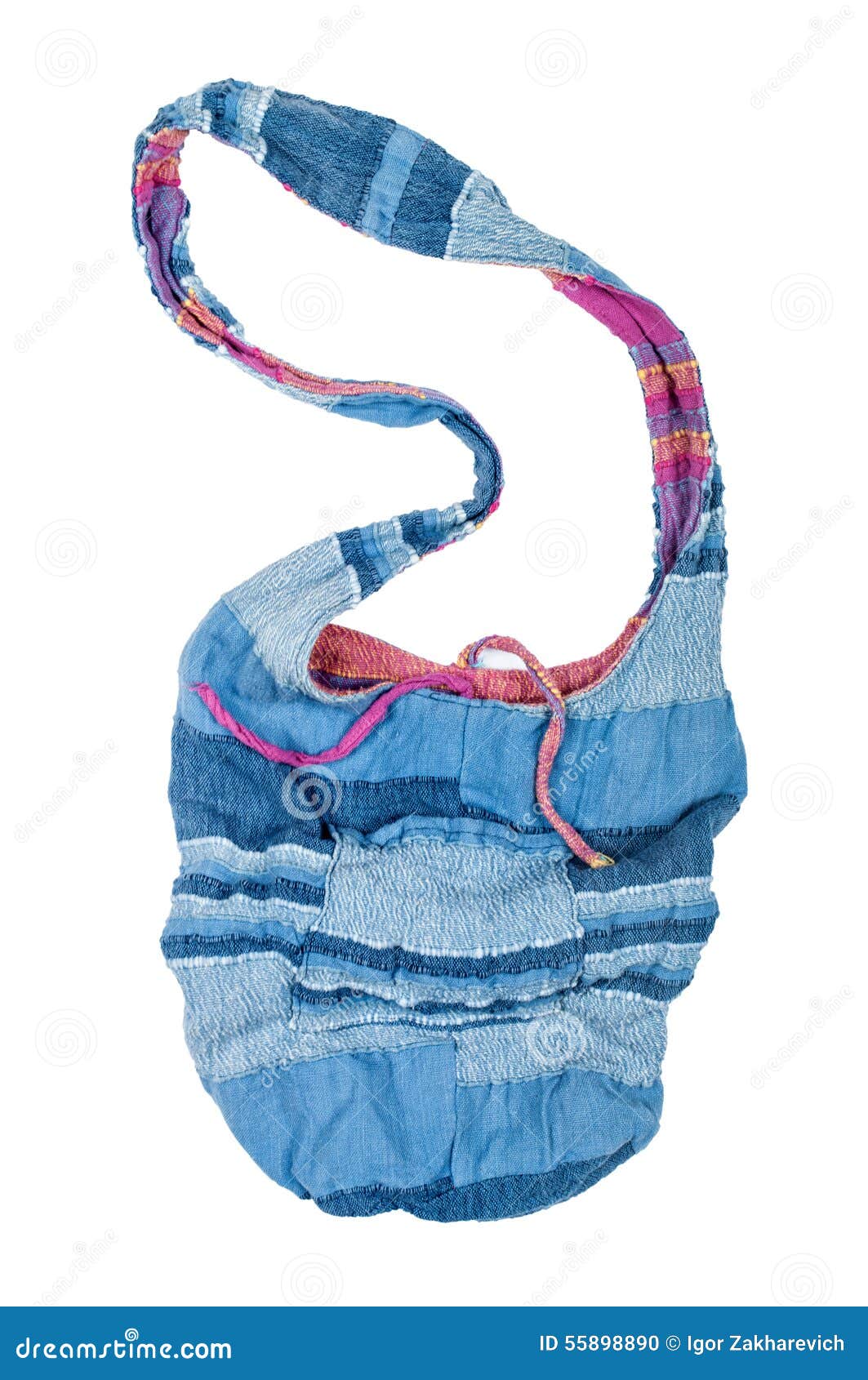 Womens blue fabric bag stock photo. Image of class, travel - 55898890