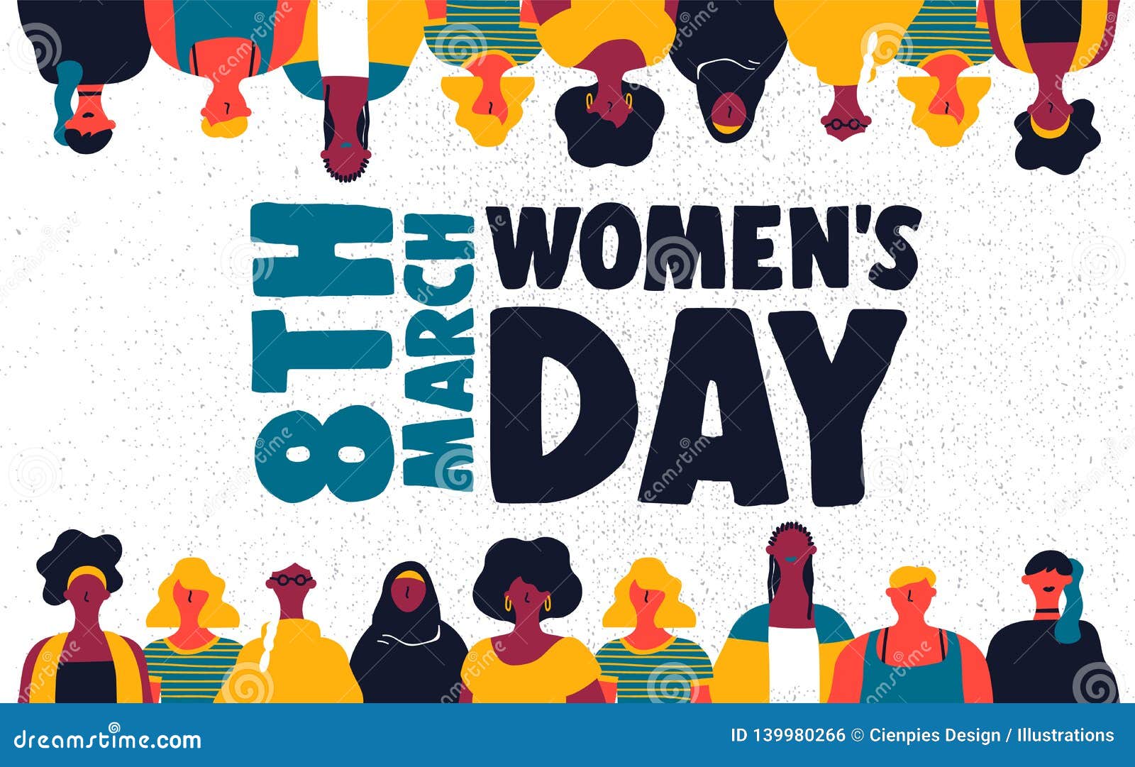 Womens Day Diverse Female Hands Together Holding Each Other Cartoon ... Womens Day Diverse Female Hands Together Holding Each Other Cartoon ...