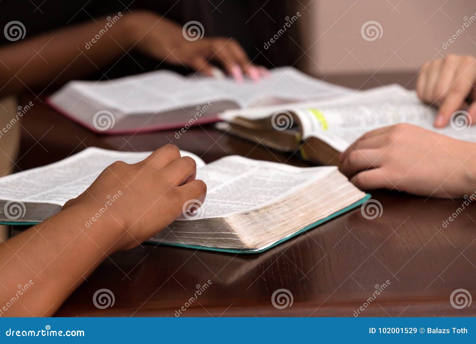 Womens Devotional Bible Study Stock Image - Image of adults, bible ...