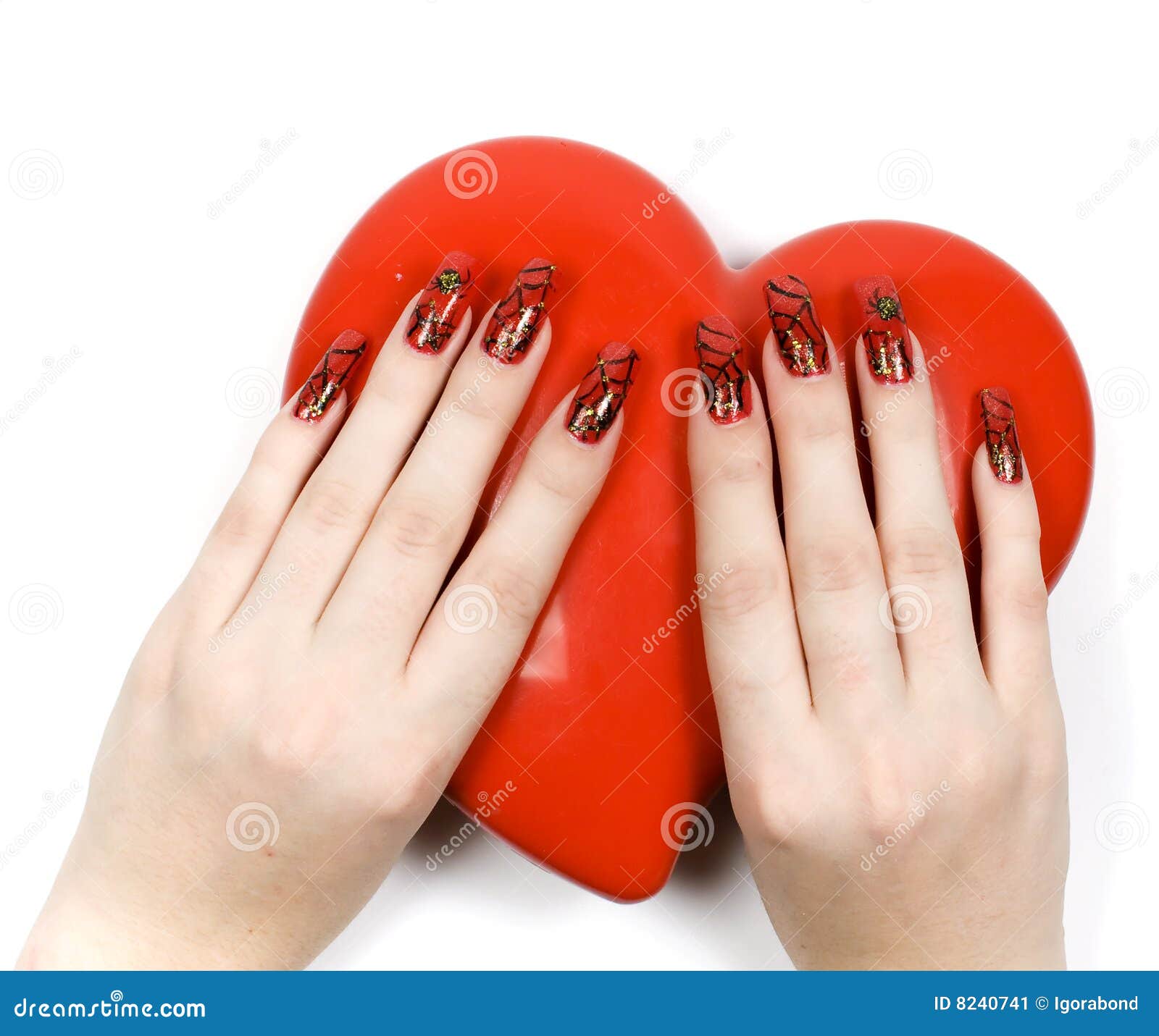 Womens hands with heart stock image. Image of hand, female - 8240741