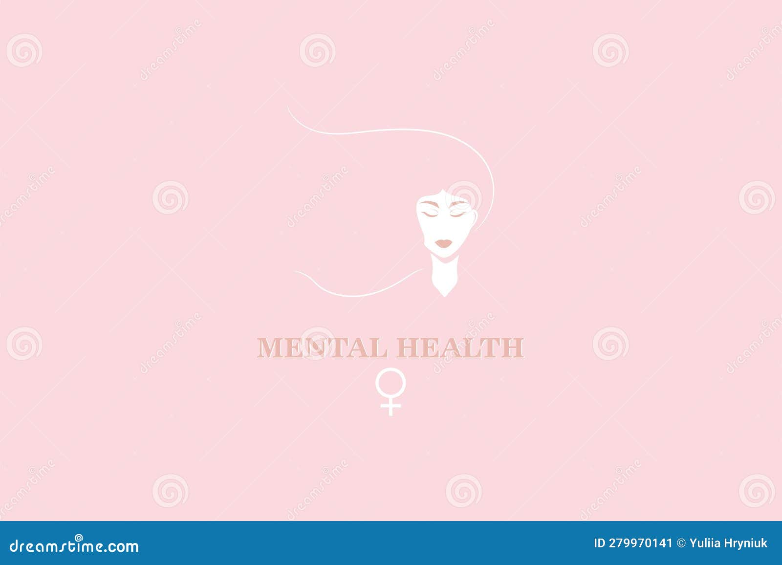 Women S Health. the Importance of Physical and Mental Health Stock ...
