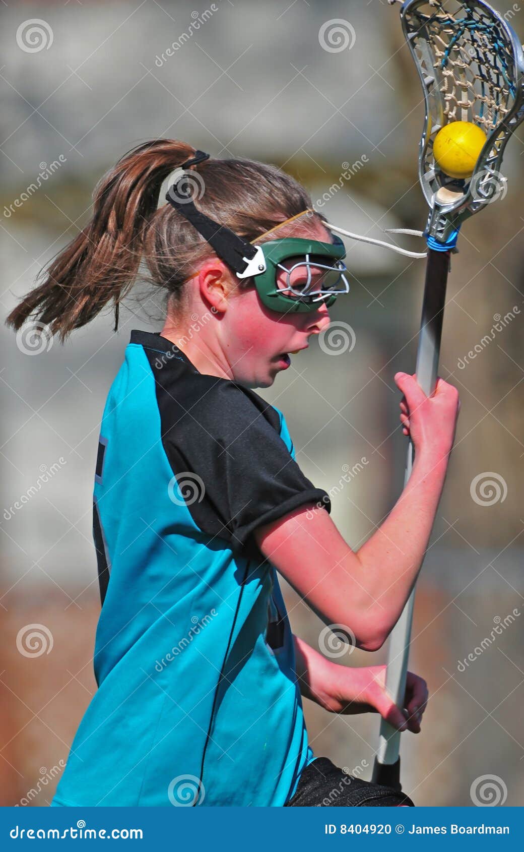 Womens Lacrosse Player Running 01 Stock Photo - Image of sports ...