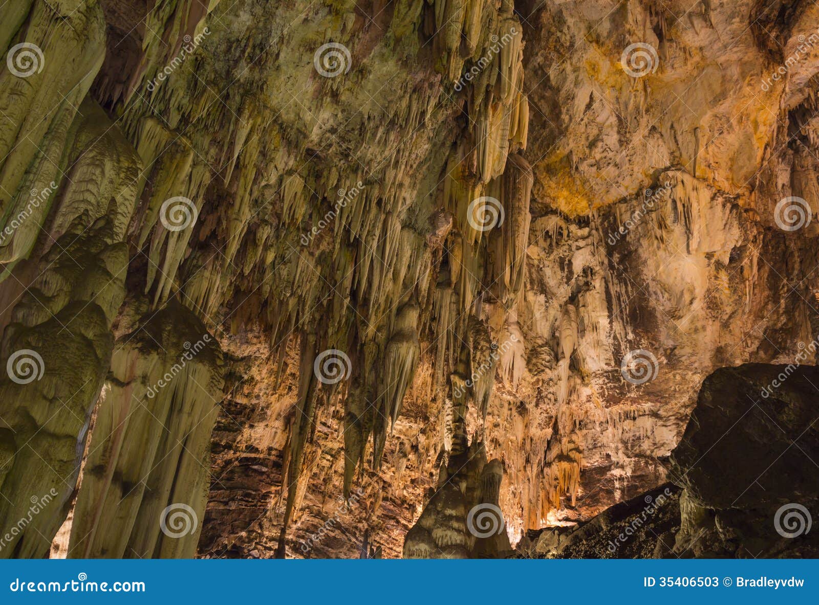 Wonder Cave Interior With Elevator 1 Stock Photography | CartoonDealer ...