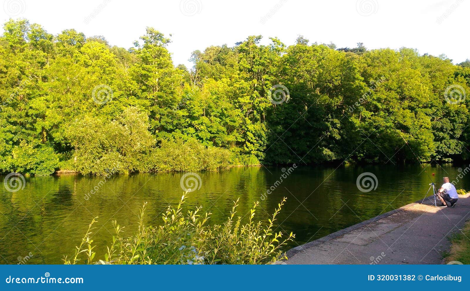 Jubilee River from Ray Mill Island Park Editorial Photography - Image ...