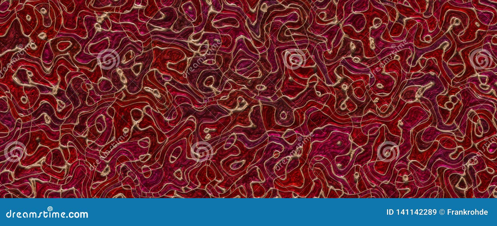 Wonderful Illustrated 3D Glass Pattern Panorama Design Stock ...